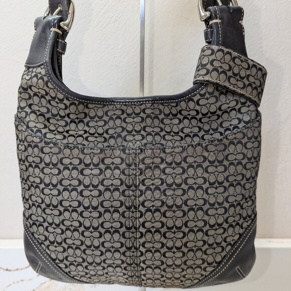 Coach | Bags | Coach Mono Cs Handbag Crossbody Euc | Poshmark